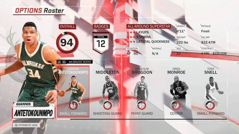NBA 2K18 Roster Update Details (10-31) - Operation Sports