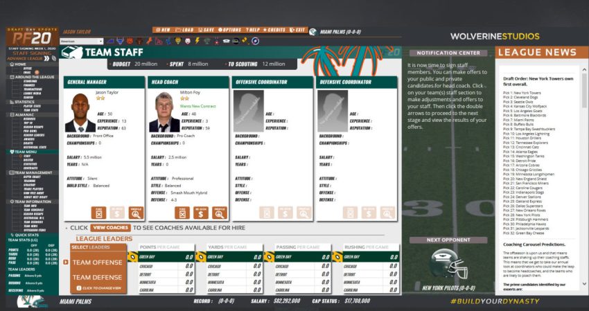 Draft Day Sports: Pro Football 2020 Review - Operation Sports