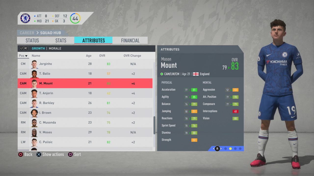 FIFA 20 Career (In Menus) - Operation Sports