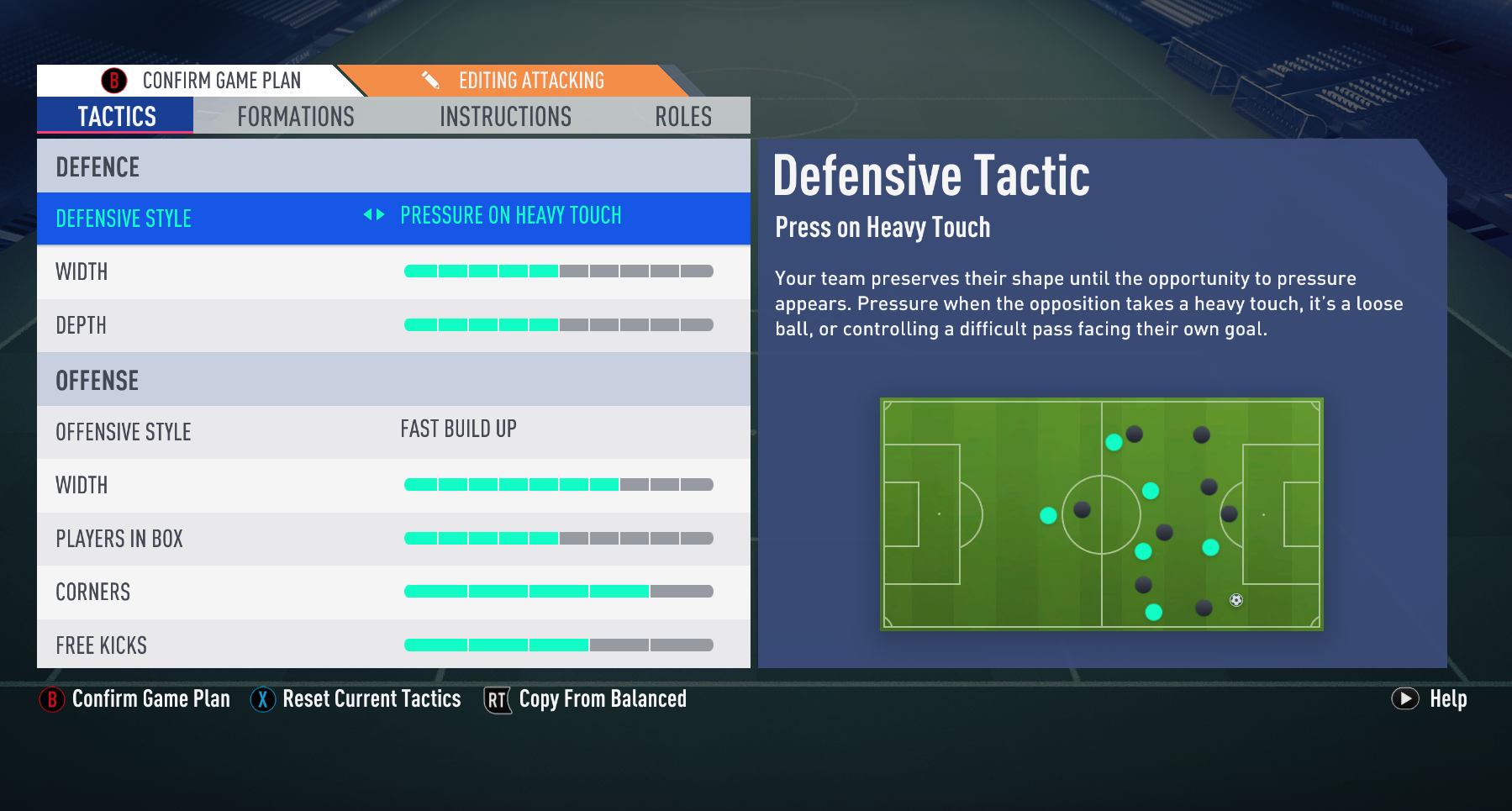 FIFA tactics - Operation Sports