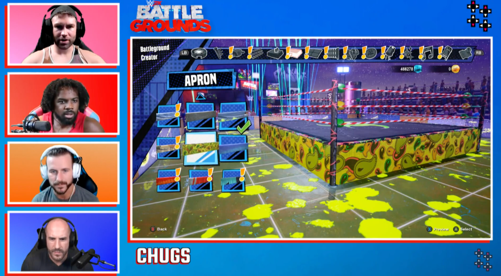 WWE 2K Battlegrounds Video - Create an Arena - Operation Sports