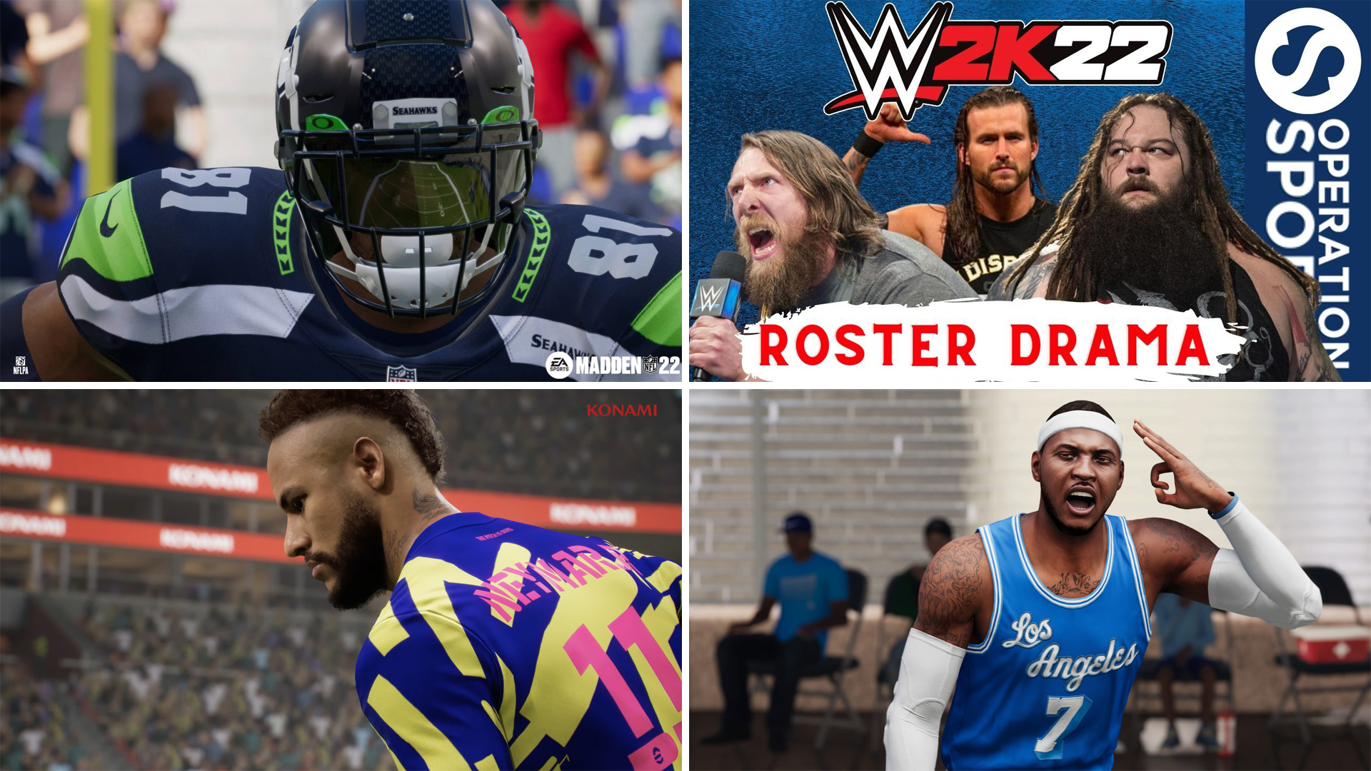 Sports Gaming News - Madden 22, NBA 2K22, FIFA 22, eFootball & More