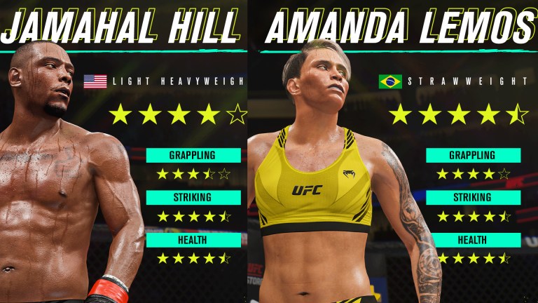 EA Sports UFC 4 Adds Jamahal Hill & Amanda Lemos to Roster