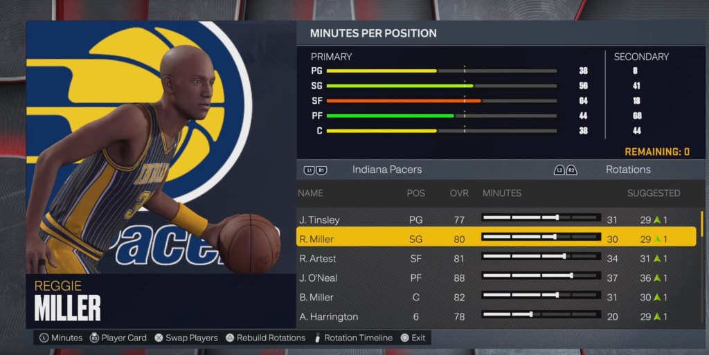 Complete 2002-03 NBA 2K23 MyNBA Eras Roster by MJWizards (PS5)