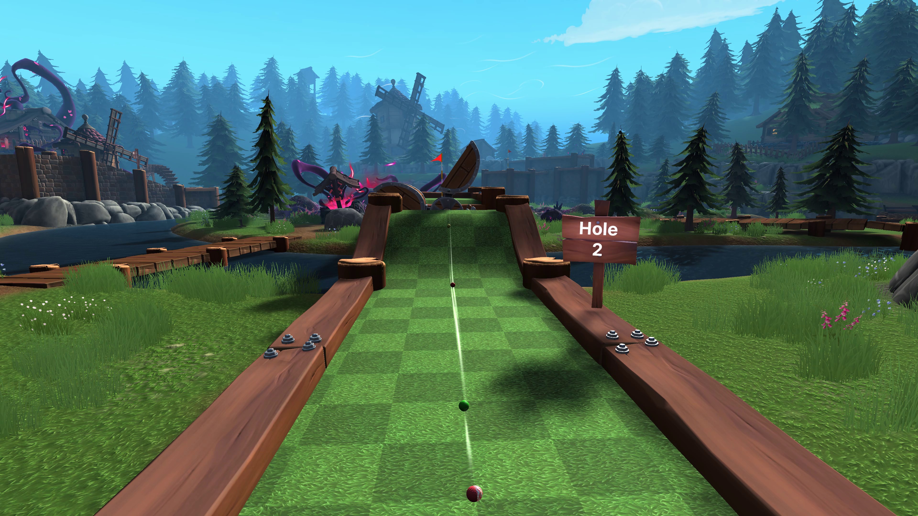Golf With Your Friends Patch and Corrupted Forest Course Available