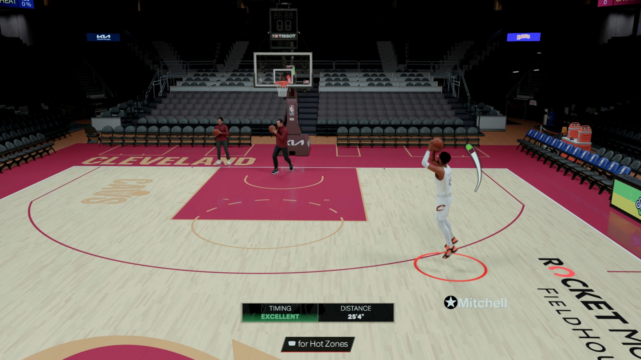 NBA 2K shot timing on 100 - Operation Sports