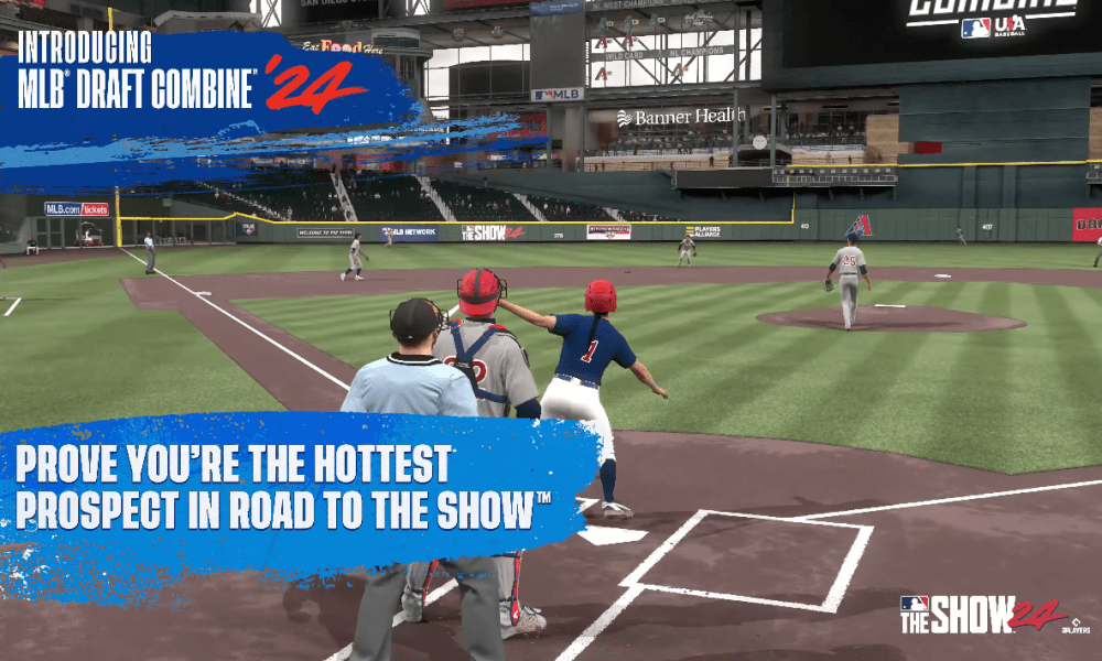 MLB The Show 24 Road to the Show Includes MLB Draft Combine