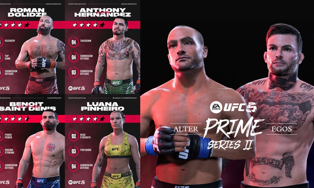 EA Sports UFC 5 Patch 1.09 Adds New Fighters, Series II Alter Egos