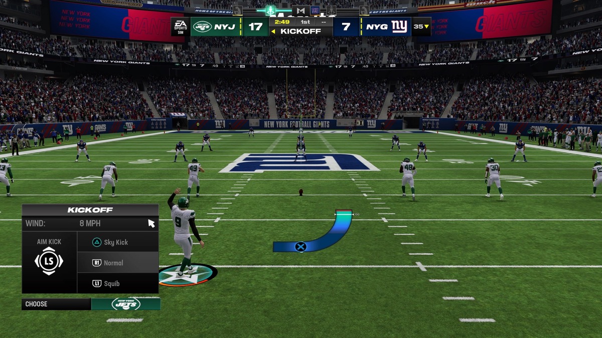 Kicking meter (1) - Operation Sports