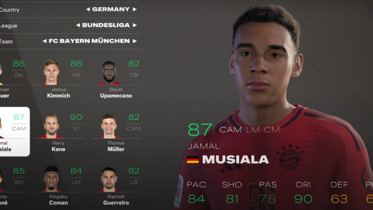 EA FC 25- Jamal Musiala - Operation Sports