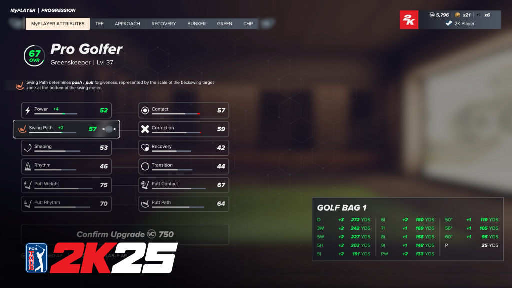 How To Change Archetype in PGA Tour 2K25, Explained - Operation Sports