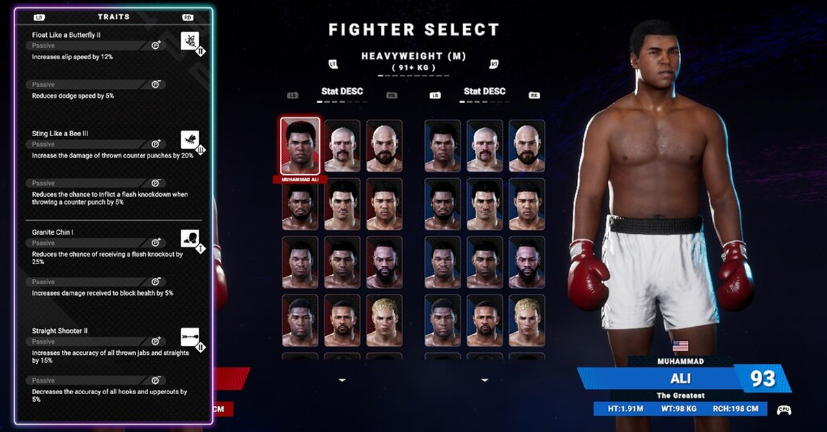 Undisputed Roster - Full List of Fighters - Operation Sports