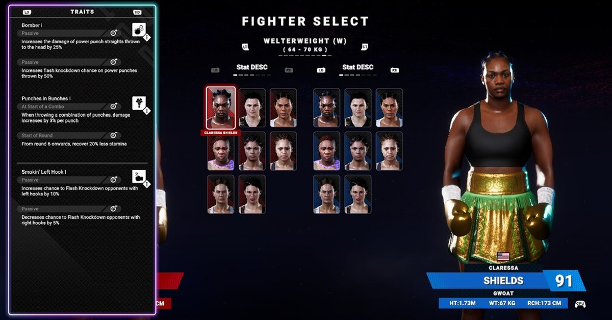 Undisputed: All Traits Confirmed - Operation Sports