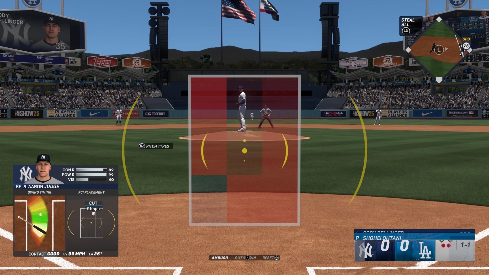 All Batter and Pitcher Camera Settings in MLB The Show 25 - Operation ...