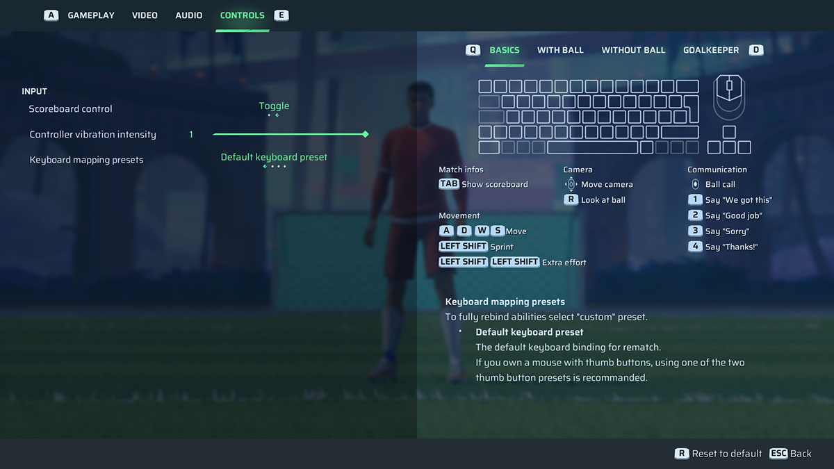 How to Change Keybinds in Rematch - Operation Sports