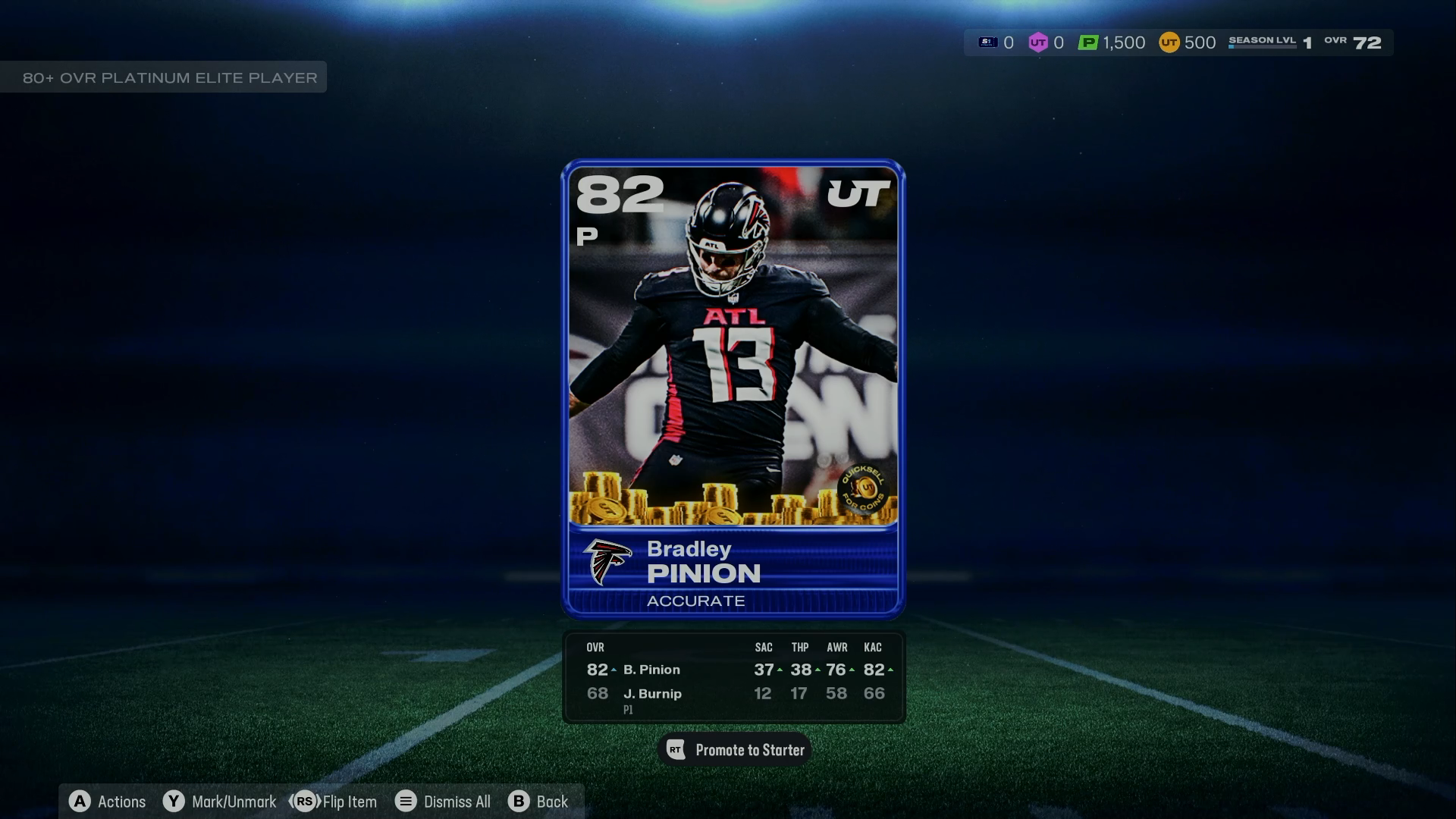 All Madden 26 Quicksell Values - Operation Sports
