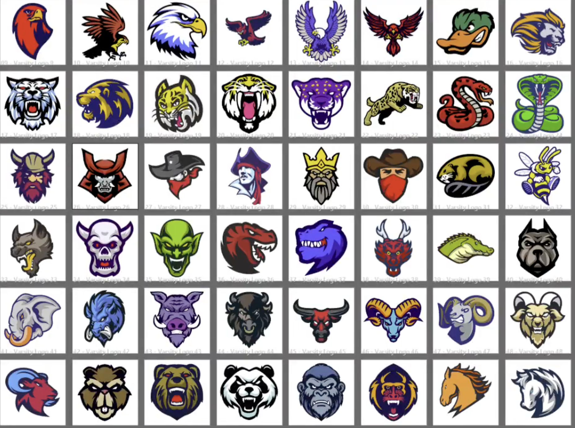 varsity logos - Operation Sports